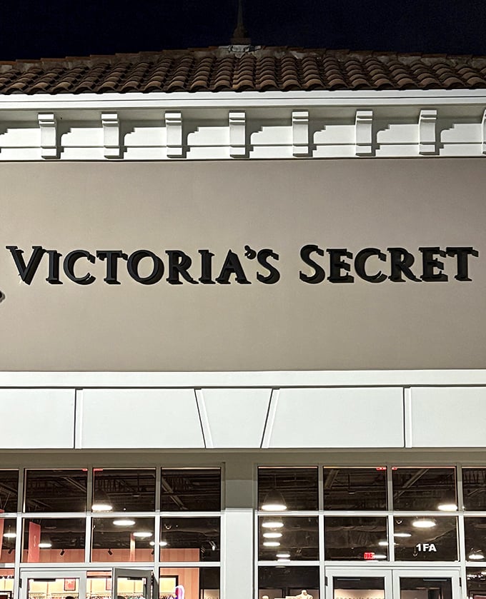 Victoria's Secret: where the only thing more impressive than the discounts is how they fit that much merchandise into one store.