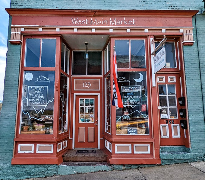 West Main Market's charming storefront promises local treasures and conversations that last longer than your shopping list—exactly as it should be.