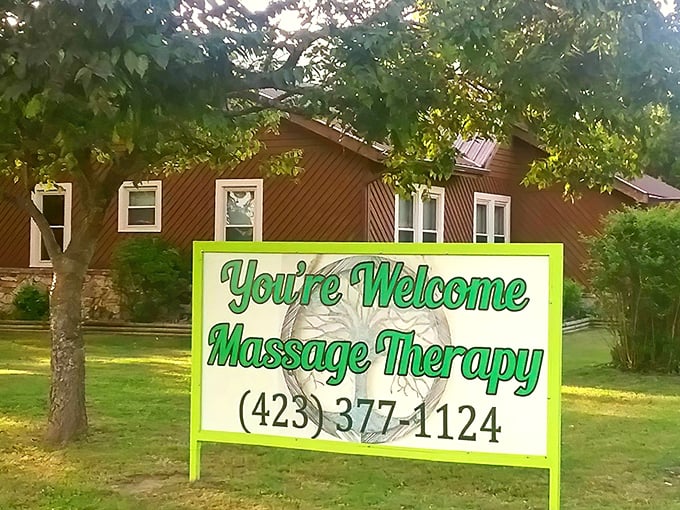 Even relaxation services in LaFollette come with that distinctive Southern charm—you're not just welcome, you're "You're Welcome."