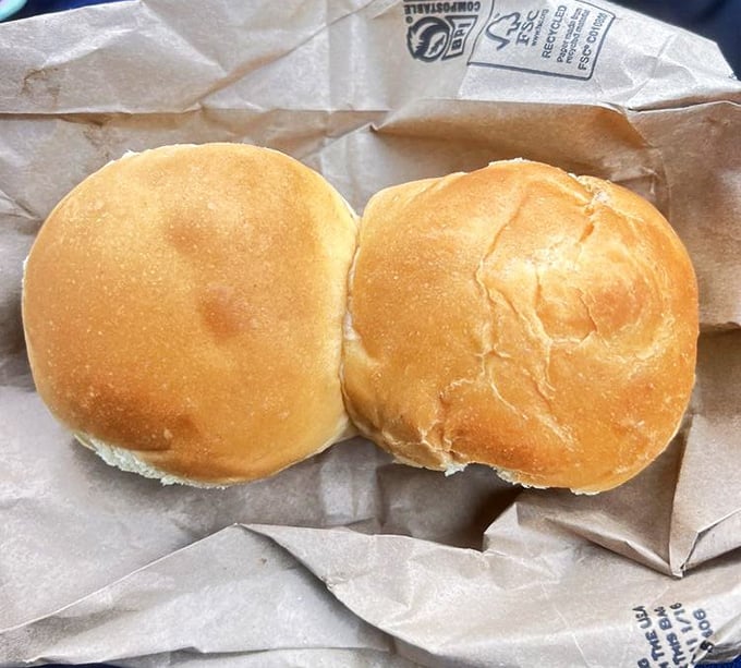 Pillowy dinner rolls that seem to exist solely for the noble purpose of soaking up every last bit of gravy or sauce.
