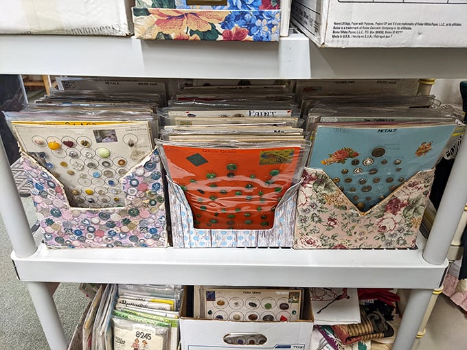 Vinyl records nestled in handcrafted fabric pouches – because some music deserves better housing than the digital cloud could ever provide.