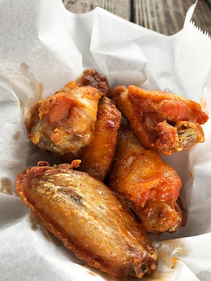 Wings that don't need fancy descriptions—just napkins, lots of napkins, and maybe a moment of respectful silence.