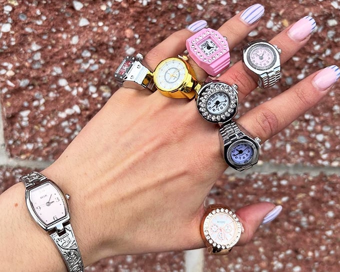 Ring watches that tell more than time—they tell stories of previous adventures while promising new ones on your finger.