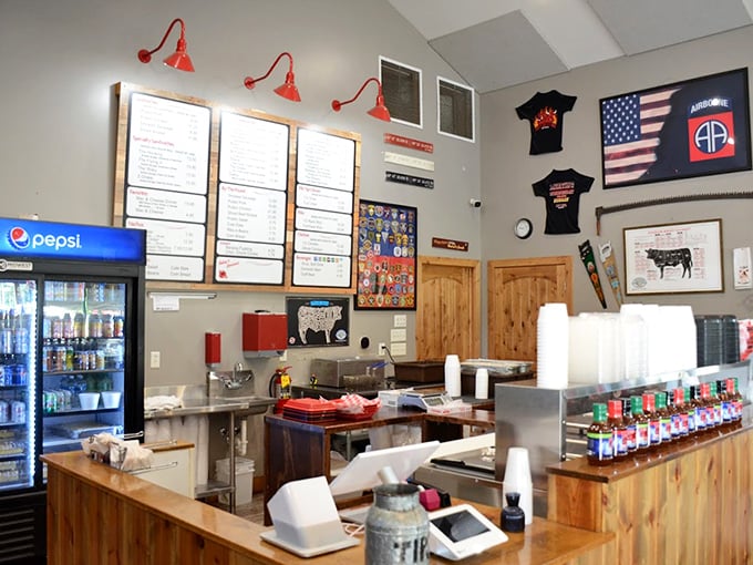 The ordering counter—where dreams begin and diets end. Those menu boards hold the key to your immediate future.