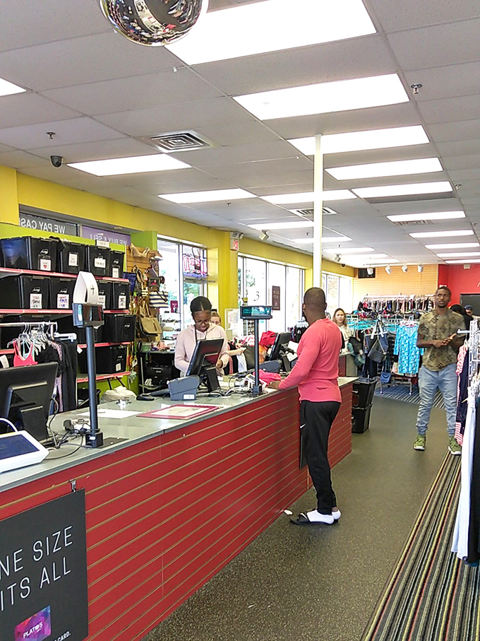 Where transactions become triumphs—friendly staff ready to ring up your fashion victories without emptying your wallet.