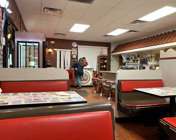The dining room hums with the soundtrack of clinking silverware and conversations—a community connected by the universal language of good food.
