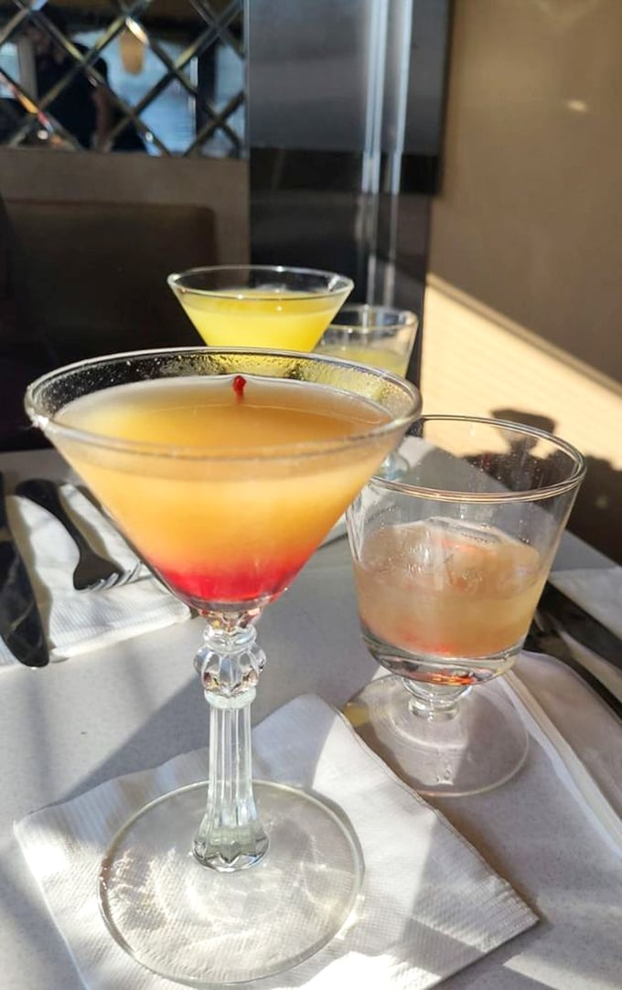 Cocktails that bring a touch of class to diner dining—because sometimes your pancakes deserve a martini companion.