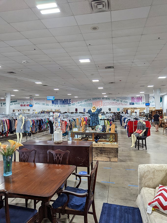 A panoramic view of possibility – furniture, fashion, and function all under one roof. Like an IKEA without the relationship-testing assembly instructions.