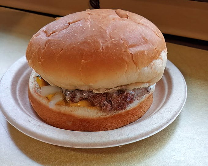 The burger that launched a thousand return visits. No frills, no gimmicks—just a perfectly proportioned classic that satisfies on a primal level.