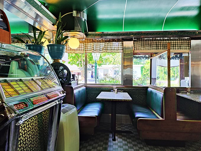 Interior charm that wraps you in nostalgia while your stomach anticipates the main breakfast event ahead.