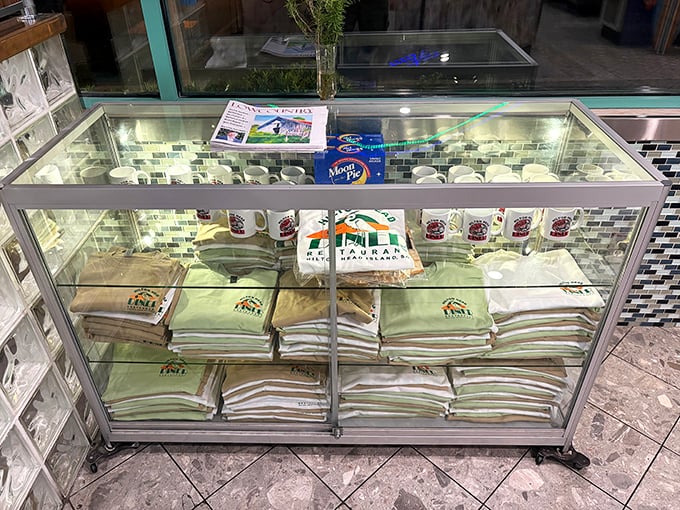 Merchandise that lets you take a piece of the diner experience home—because sometimes a souvenir t-shirt is better than another refrigerator magnet.