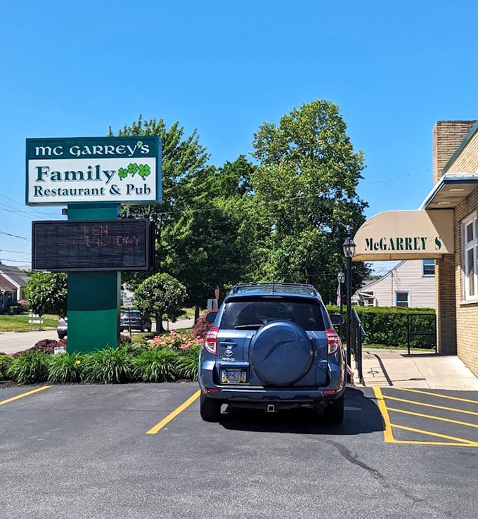 From the outside, McGarrey's looks unassuming – the perfect disguise for Erie's best-kept culinary secret within.