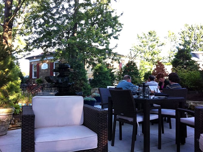 The outdoor patio offers Ohio evenings at their finest – fresh air, good food, and zero pretension required.