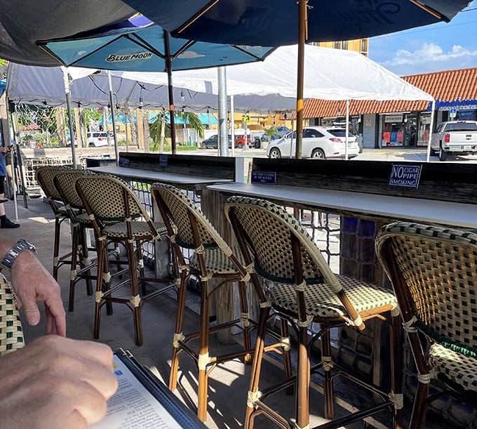 Outdoor seating offers a breath of salty air between bites – because seafood always tastes better with a side of sunshine.