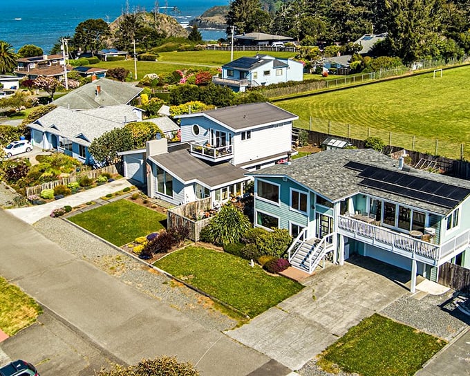 In Trinidad, even the most modest homes come with million-dollar views – a democratic approach to coastal living that feels increasingly rare in California.