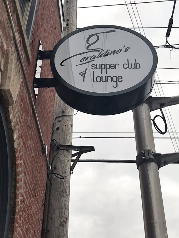 The simple, elegant sign outside promises an experience that's anything but ordinary—a supper club that truly understands what "supper" should be.