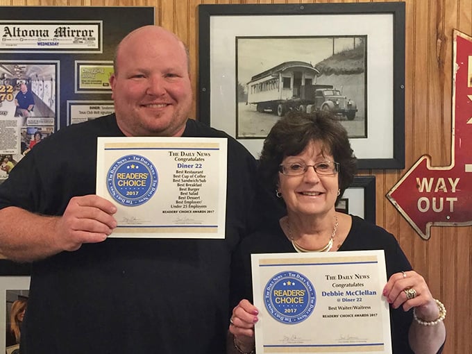 The heart and soul behind Diner 22's success. These folks don't just serve food; they serve memories with a side of genuine Pennsylvania hospitality.