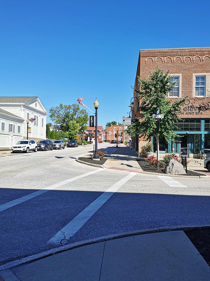 Clean streets, historic buildings, and that unmistakable small-town energy—Hudson's thoroughfares invite leisurely exploration rather than hurried passage.