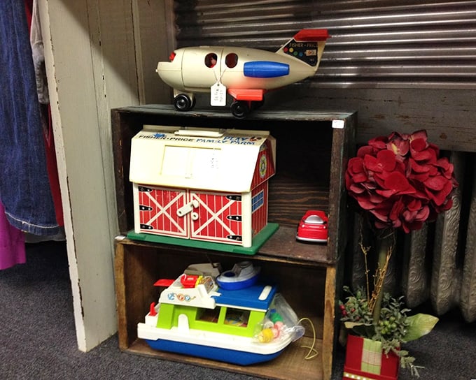 Vintage toys that remind you of childhood – that Fisher-Price barn probably housed more plastic animals than Noah's Ark.