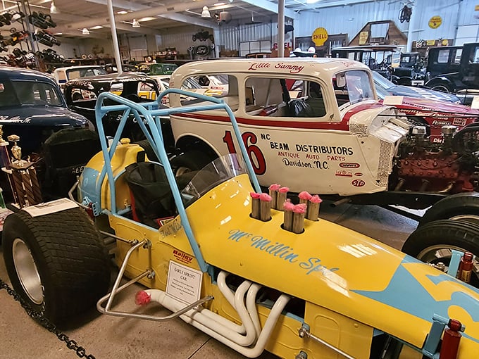 The variety here is staggering – from Model T era to muscle car madness.