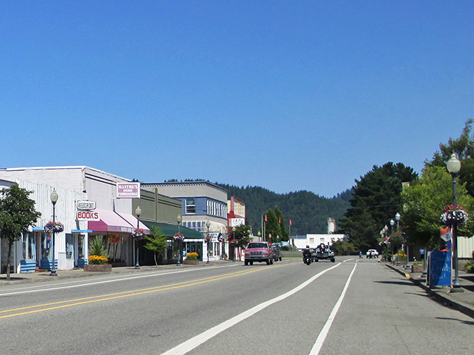 Main Street Reedsport – where the pace slows down and life speeds up.