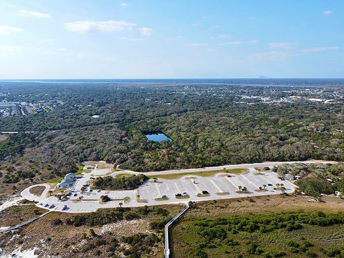 The bird's-eye view reveals Anastasia's true genius – a perfect balance of accessibility and untouched wilderness just minutes from historic St. Augustine.