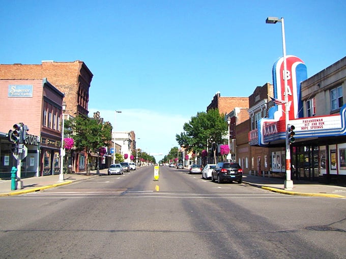 Ashland's Main Street could be the poster child for "Small Town USA"—wide streets, historic buildings, and not a chain store in sight.