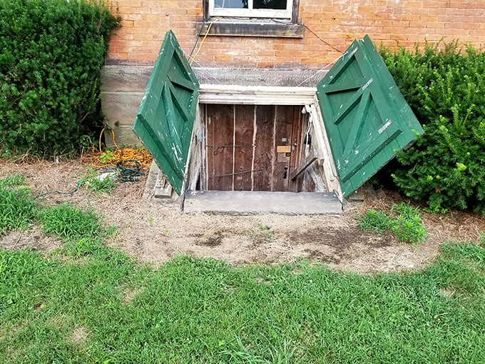 Hidden basement entrances reveal the property's crucial role in America's Underground Railroad – history made tangible and deeply moving.