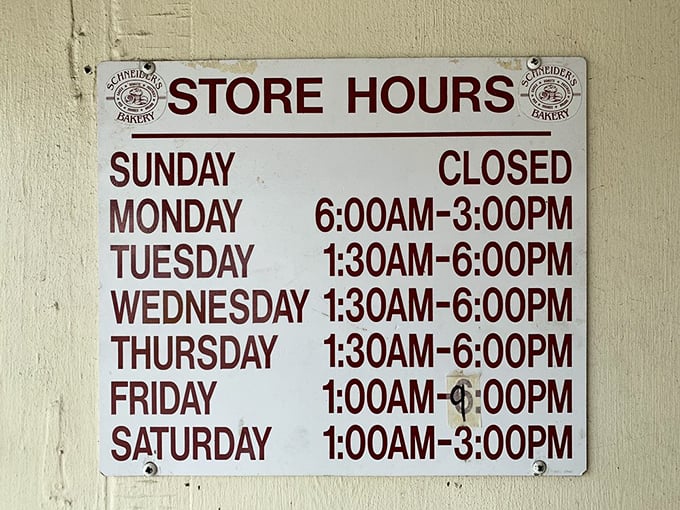 Those hours aren't a typo—1AM openings mean someone's up in the wee hours making magic while the rest of us dream about what we'll order tomorrow.