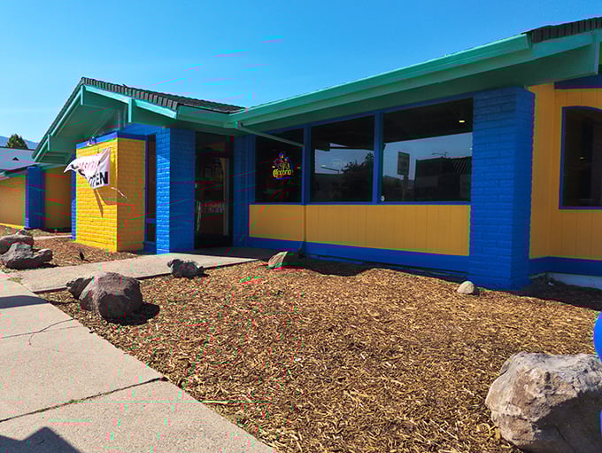 Casa Ramos bursts with primary colors like a Mexican fiesta, promising food with more personality than your average chain restaurant's corporate-approved blandness.