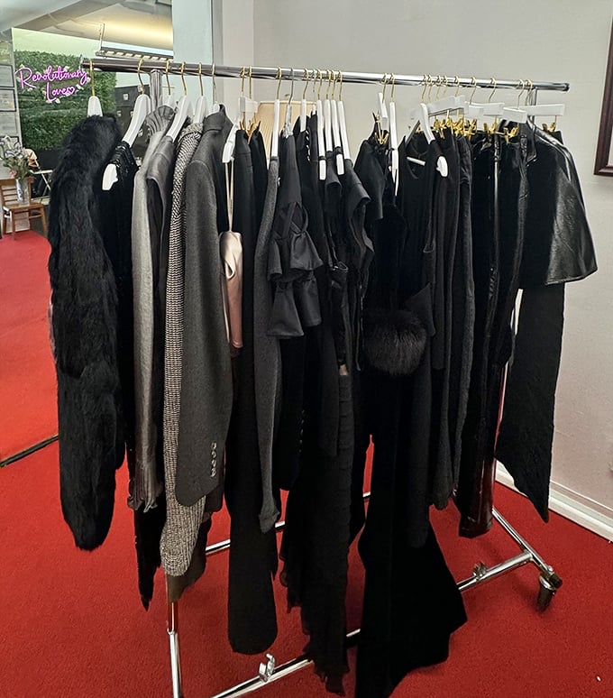 The little black dress section proves that fashion's most timeless staple doesn't need to come with a heart-stopping price tag to stop traffic.
