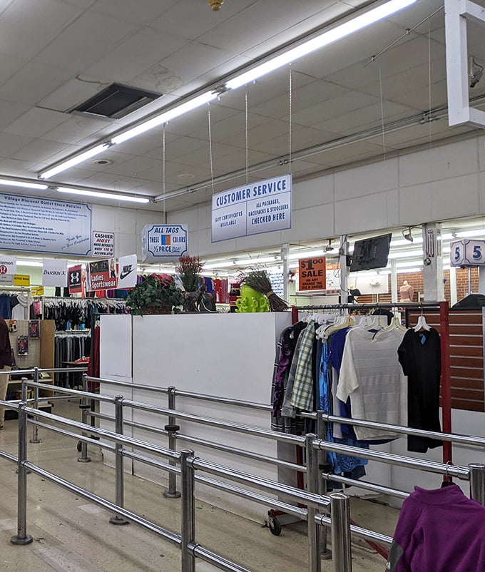 Customer service central—where your thrifting questions are answered and your bargain victories are processed with a smile.