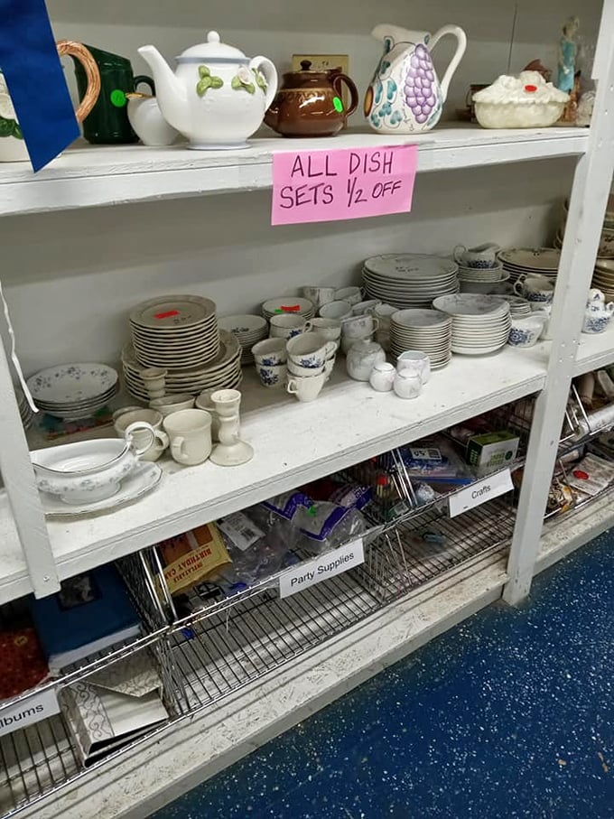 Teapots and dish sets at half-off prices – because entertaining guests shouldn't require entertaining the idea of debt.