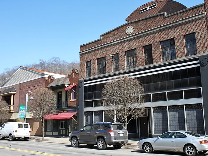 Downtown Aliquippa's brick buildings stand shoulder to shoulder like old friends, their awnings offering shade and their storefronts promising local treasures.