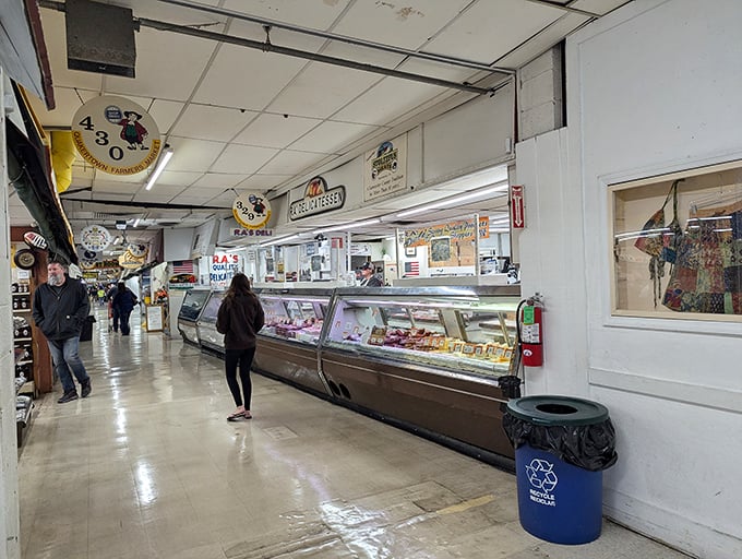 Butcher counters that remind us what meat shopping was like before sterile supermarket packaging. Real butchers, real advice, real flavor.