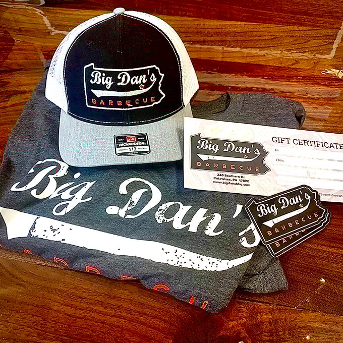 When the barbecue is so good you want to wear the t-shirt and hat home—not just as souvenirs, but as badges of honor in the smoked meat society.