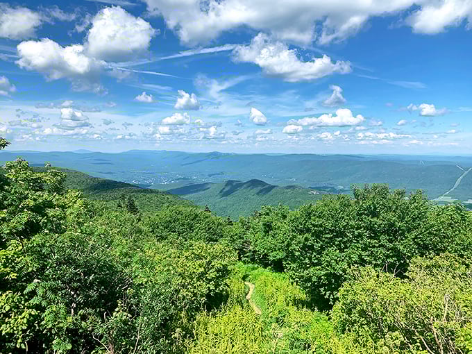 From Greylock's summit, the world spreads out like a buffet of possibilities – all within reach of your Social Security budget.