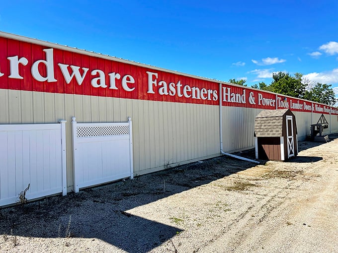 Even the hardware store in Mount Carroll has character—a no-nonsense approach to home improvement that big-box retailers try desperately to imitate.