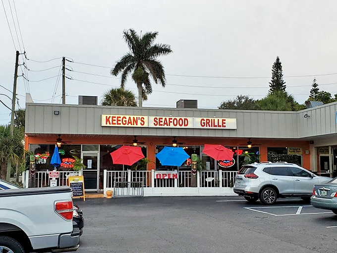 That iconic sign has become a beacon for seafood lovers – like a lighthouse guiding hungry travelers to safe, delicious harbor.