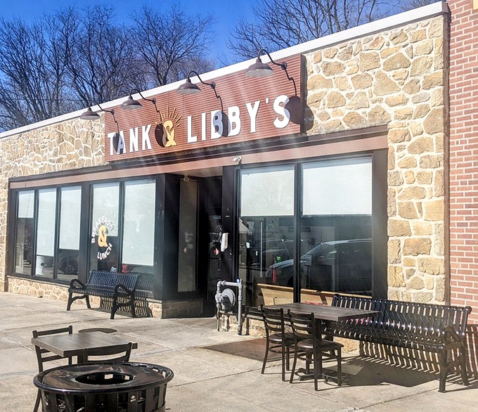 When Pennsylvania weather cooperates, these outdoor seats become prime real estate. Fresh air makes everything taste better – it's not science, but it should be.