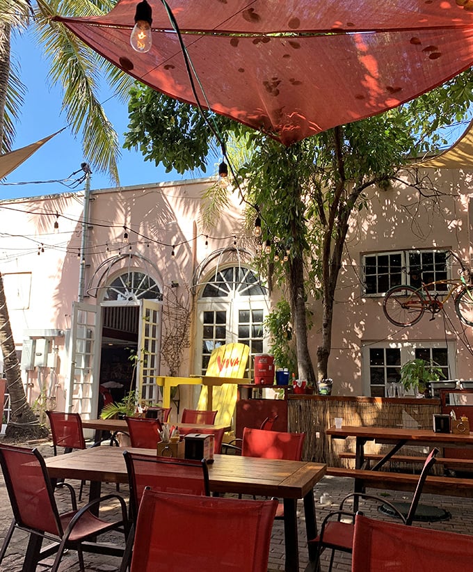 The outdoor seating area feels like dining in a friend's backyard – if your friend happened to live in paradise and serve incredible food.