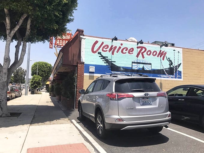 From the street, it might not look like much, but that's the point – the Venice Room saves all its character for those who actually walk through the door.