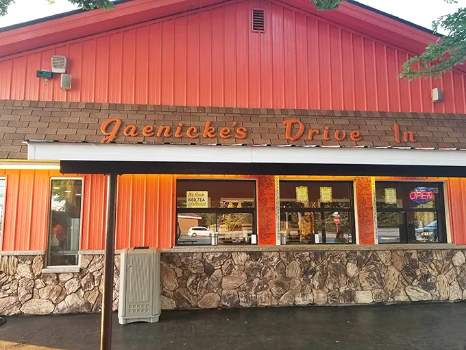 The distinctive orange exterior isn't trying to be trendy – it's been confidently itself while food fads have come and gone like seasonal specials.