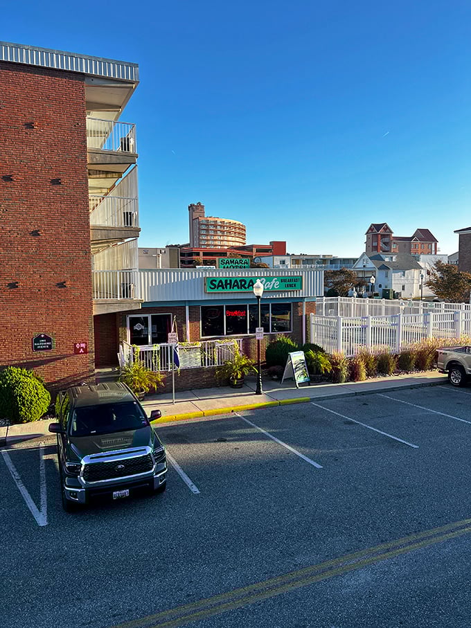 Perfectly positioned just blocks from the beach, Sahara Cafe sits ready to fuel your Ocean City adventures with breakfast that means business.