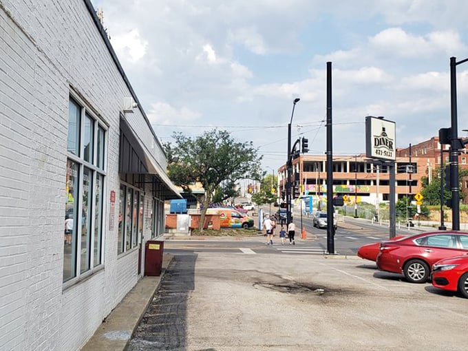 No valet parking, no dress code, no pretension—just honest food waiting inside a white brick building that's become a Kansas City landmark.