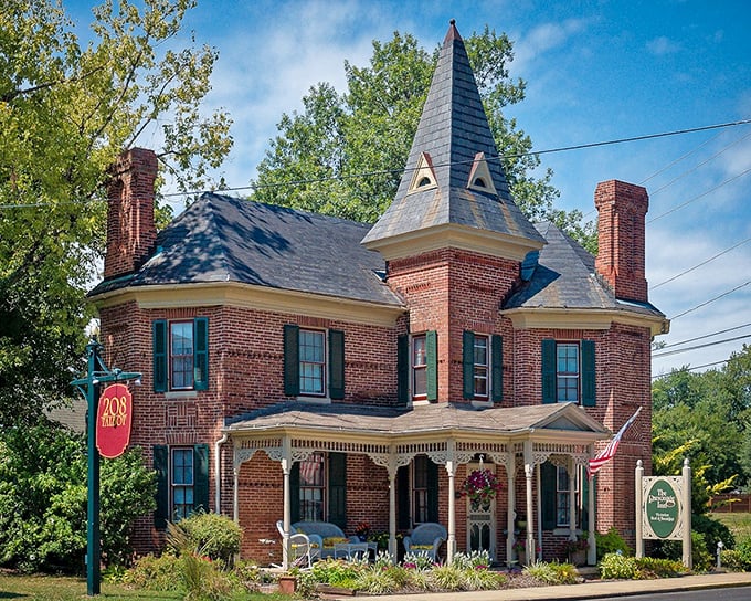 The Parsonage Inn's Victorian charm and wraparound porch offer a glimpse into an era when architecture had personality and turrets weren't just for castles.