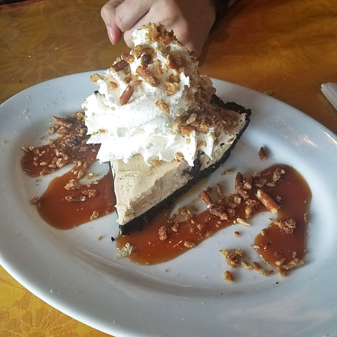 This isn't just dessert—it's a peanut butter pretzel pie that makes you want to skip dinner entirely and head straight for the sweet finale.