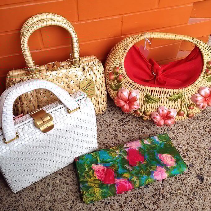 Wicker purses that scream "summer picnic in 1962." Just add cat-eye sunglasses and you're ready for your Instagram close-up!