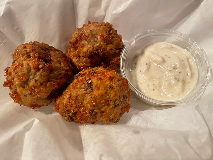 These sausage balls aren't just appetizers—they're ambassadors of flavor, introducing your taste buds to a whole new diplomatic relationship.