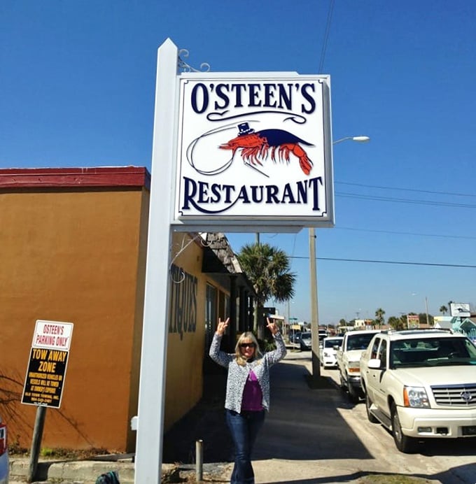 The sign that launches a thousand appetites—standing beneath it feels like you've been initiated into a delicious secret society.